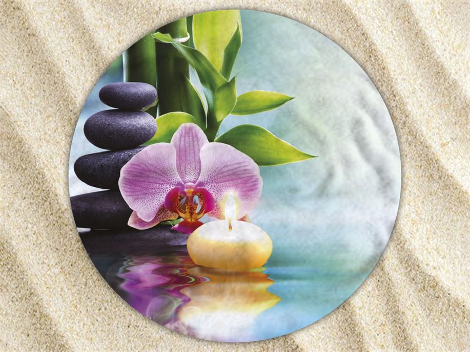 Prosoape :: Prosop plaja VelourLine Ø150 cm