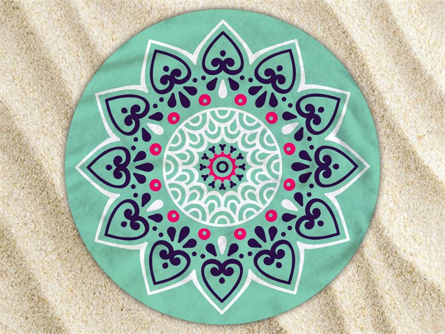 Prosoape :: Prosop plaja VelourLine Ø150 cm