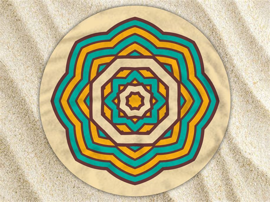 Prosoape :: Prosop plaja VelourLine Ø150 cm